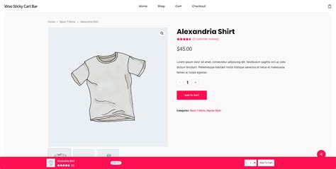 Woocommerce Sticky Add To Cart Bar Pro Addons Plus