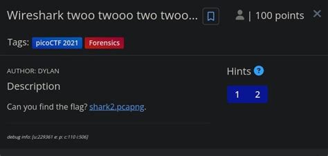 Wireshark Twoo — Forensics Picoctf Write Up 100 Points Rinfosecwriteups