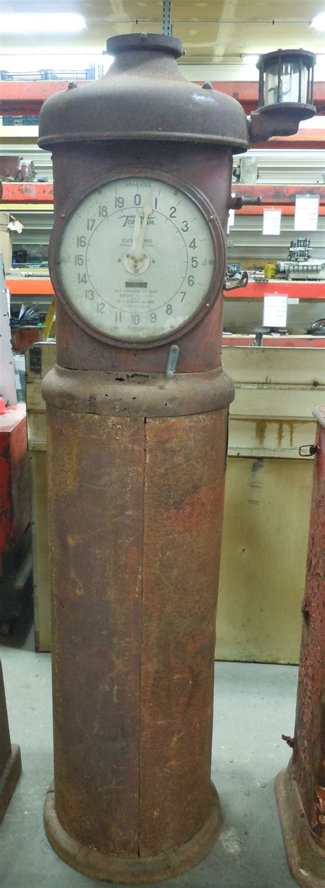 Vintage Tokheim 850 Clock Face Gas Pump Vintage Gas Pump Gauge