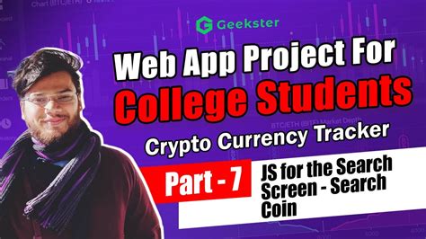 crypto tracker web app html css javascript projects for beginners