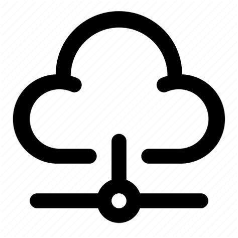 Cloud Service Computing Server Network Icon Download On Iconfinder