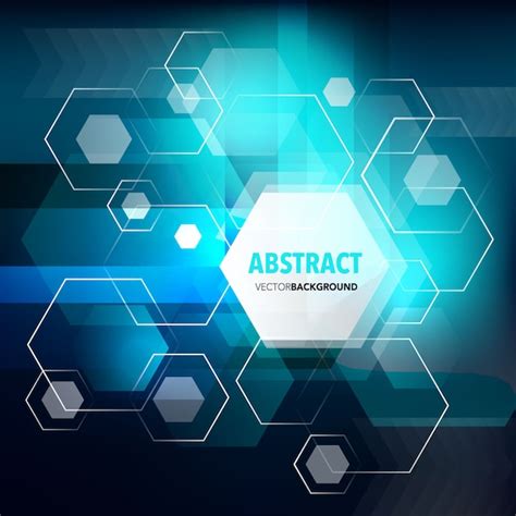 Free Vector Abstract Light Polygon Shape Background