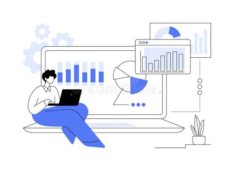 Collecting Business Data Abstract Concept Vector Illustration Stock Vector Illustration Of