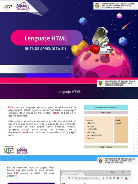 Introduccion A Html Pdf Html Red Mundial