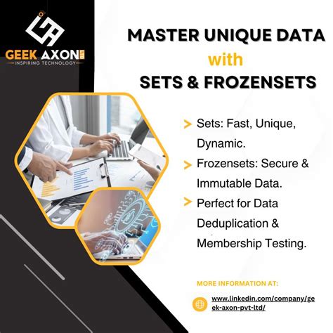 geek axon pvt ltd on linkedin python sets frozensets coding
