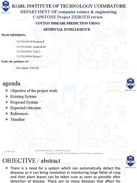 Zeroth Review Ppt Sample Format 1 Pdf Cognition Computational Neuroscience