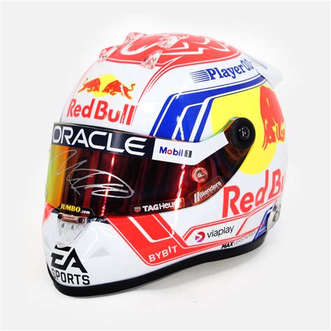 Max Verstappen Signed Red Bull F1 Helmet Vault Verified