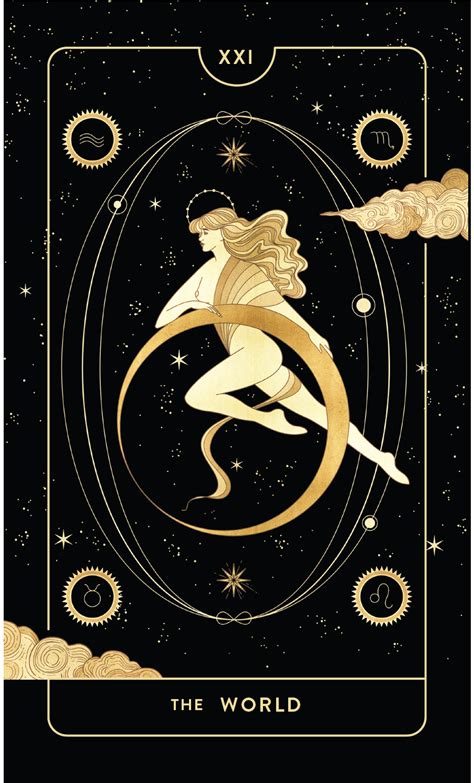 Art Tarot Cards Tarot Cards Art Star Tarot The World Tarot Card