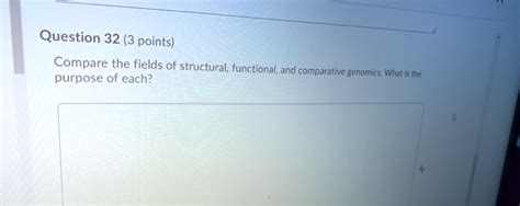 Solved Question 32 3 Points Compare The Fields Of Structural