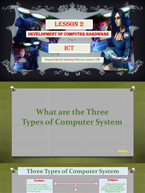 Ict Lesson 2 And Lesson 3 Pdf Computer Data Storage Random