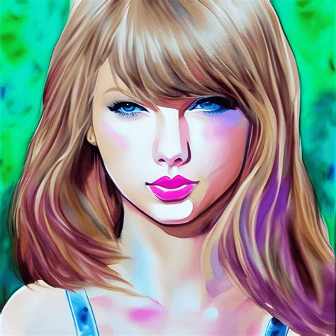 Taylor Swift Caricature