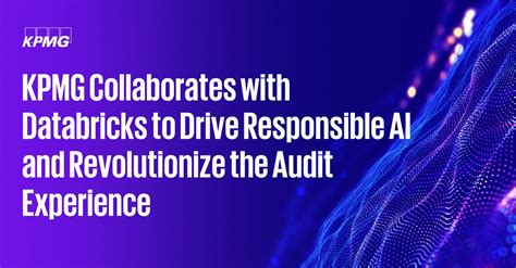 Thomas Mackenzie On Linkedin Kpmg Is Embedding Databricks Data Intelligence Platform Within Kpmg…
