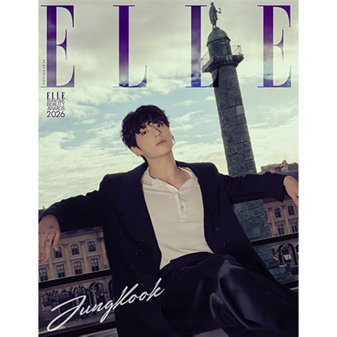 Elle Korea 2026jan Cover Jungkook F Type Kpopb2b