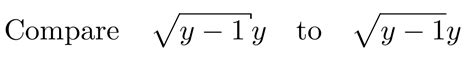 Improving Spacing Between Math Expressions Automatically Tex Latex