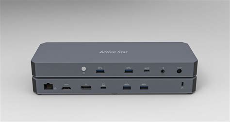 Action Star Technology Showcases Worlds First Usb4 Penta 4k120 Docking