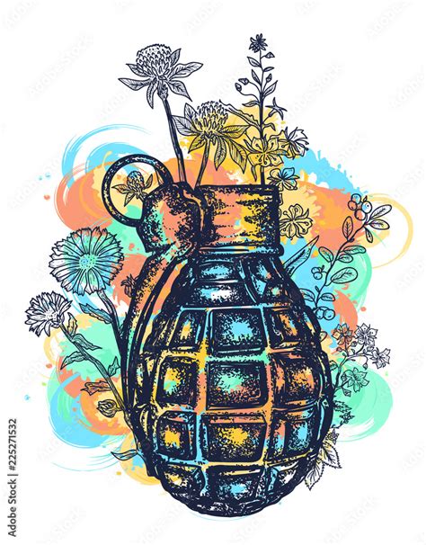 Grenade Peace Logo