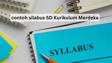 [terbaru ] Contoh Silabus Sd Kurikulum Merdeka Kelas 1 6 Lengkap Al