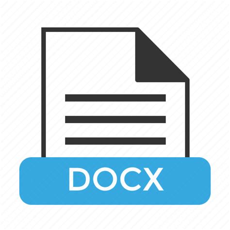 Docx File Format Icon