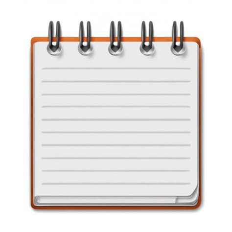 Download Blank Notepad With Spiral Binding Backgrounds Online Creative Fabrica