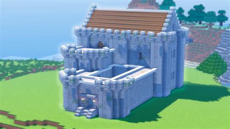 Как построить замок в майнкрафте Youtube