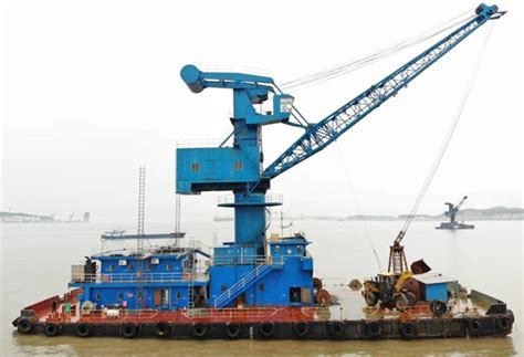 Transshipment Floating Crane 40t Dredge Brokers