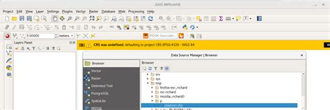 Data Source Manager Browser Gives A Message For Every Source That