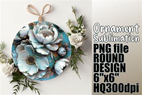 Floral Keychain Patterns In 3d Design Graphic By Digitaldarius