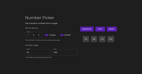 Number Picker Stratools