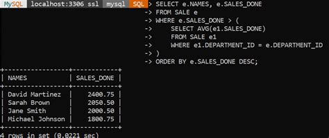 Difference Between Nested And Correlated Subqueries Mysqlcode