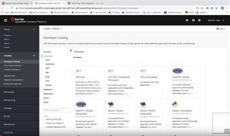 From Red Hat Developer Blog Using A Custom Builder Image On Red Hat OpenShift With OpenShift Do
