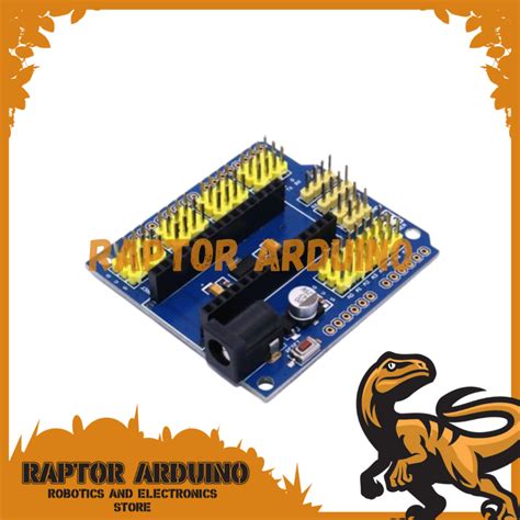 Arduino Nano Shield Expansion Adapter Breakout Board Io Shield Shopee