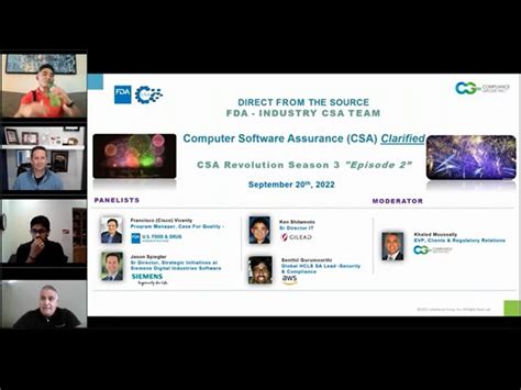 Csa Fda Draft Guidance 2022 The Compliance Group