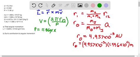 a assuming that the sun interacts only with jupiter calculate the