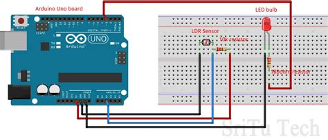 Ldr Sensor Control With Arduino Sritu Hobby