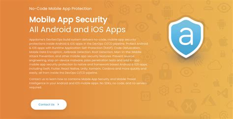 Appdome No Code Mobile App Security For Android And Ios Apps
