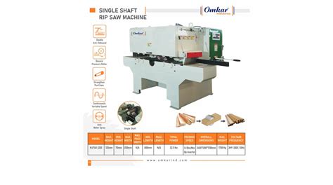 Wood Ripsaw Machine 40 Hp Automation Grade Semi Auto At ₹ 655000 In