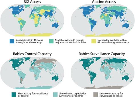 Geographic Distribution Of Rabies Protective Factors Rabies Biologics