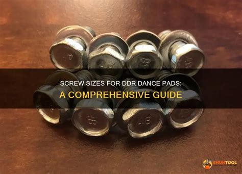 Screw Sizes For Ddr Dance Pads A Comprehensive Guide Shuntool