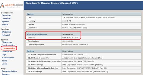 Check The Waf Version