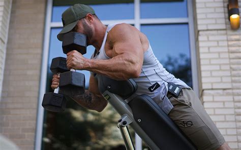 Bigger Biceps 4 Unique Bicep Curls Using A Bench W Jason Poston