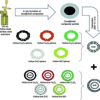 Scheme Schematic Illustration Of The Synthetic Process For Hollow Download Scientific