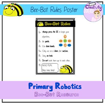 Bee Bot Rules By Teacher Creativity Hub TPT