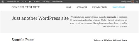 how to set up custom site tagline right text for different pages in