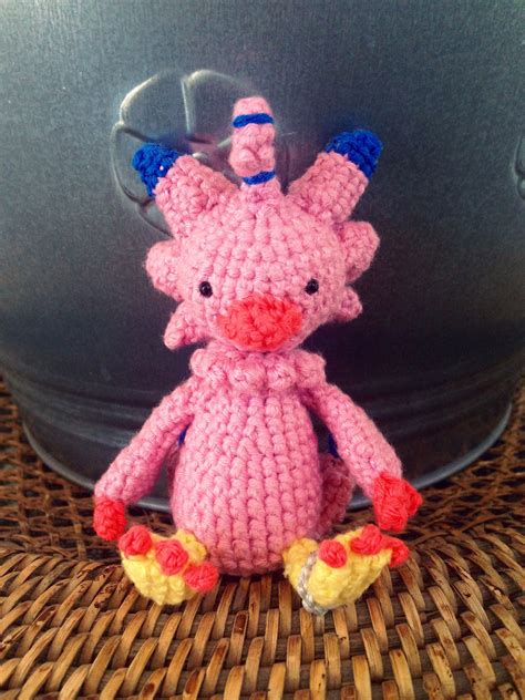 Biyomon Digimon Amigurumi Ganchillo Mu Ecas