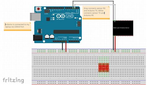 ba6a laser distance sensor uart communication help networking