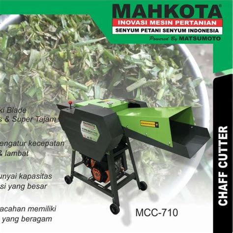 Promo Mesin Pencacah Ranting Rumput Mahkota Mcc 710 Cacah Siap Pakai Engine Diskon 33 Di Seller