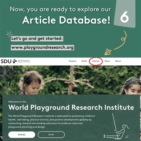 A ”how To Guide” For Exploring Our Extensive Article Database