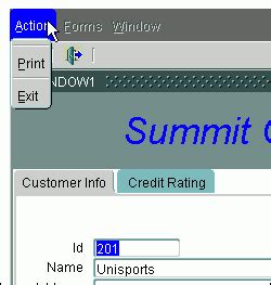 Managing Oracle Forms Menu Modules