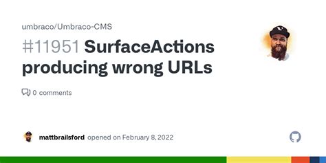 Surfaceactions Producing Wrong Urls Issue Umbraco Umbraco Cms Github