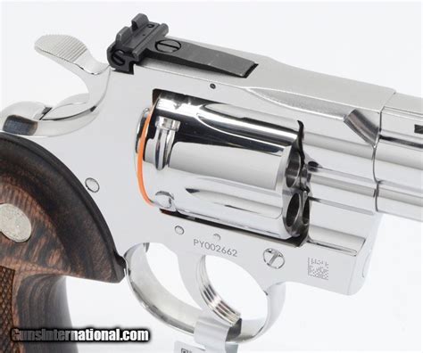 BRAND NEW Bright Stainless 2020 Colt Python 357 Mag SP6WTS 6 Inch In Blue Hard Case